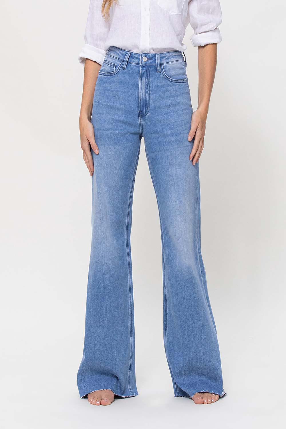 Olivia Super High Rise Wide Leg Jeans – Maren + Main Boutique
