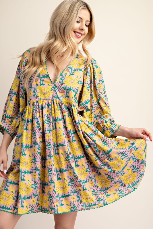 Hey There Bloomer Floral Dress – Maren + Main Boutique