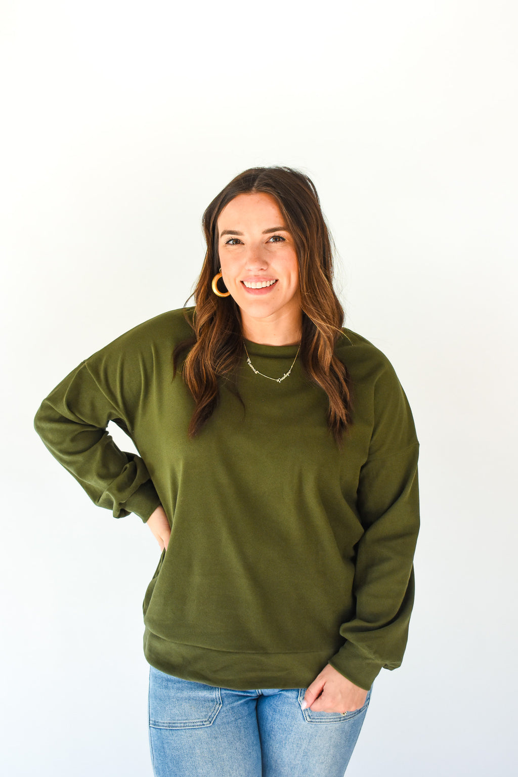Hey Good Lookin Brushed Top – Maren + Main Boutique
