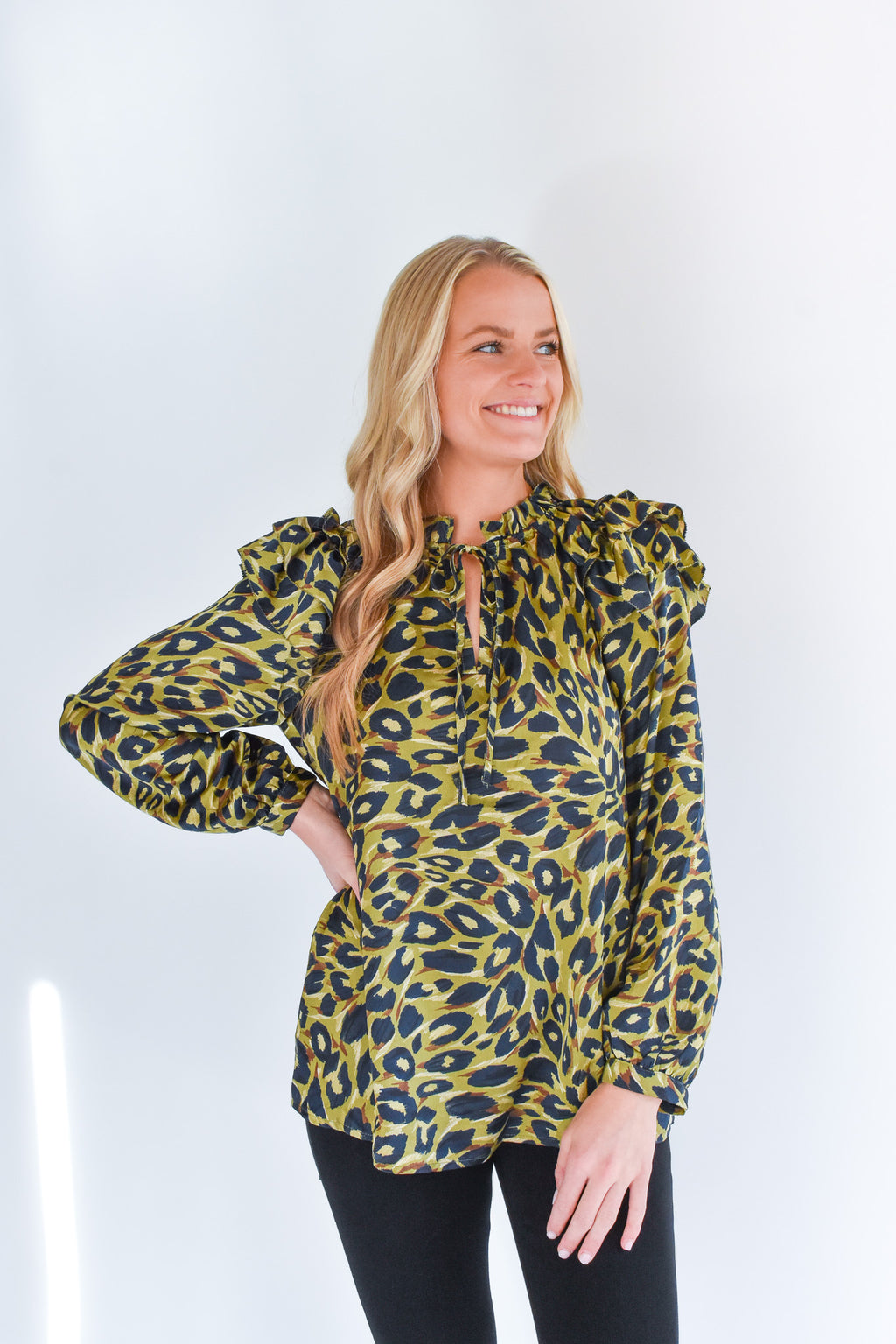 Purr-fectly Printed Leopard Print Top – Maren + Main Boutique