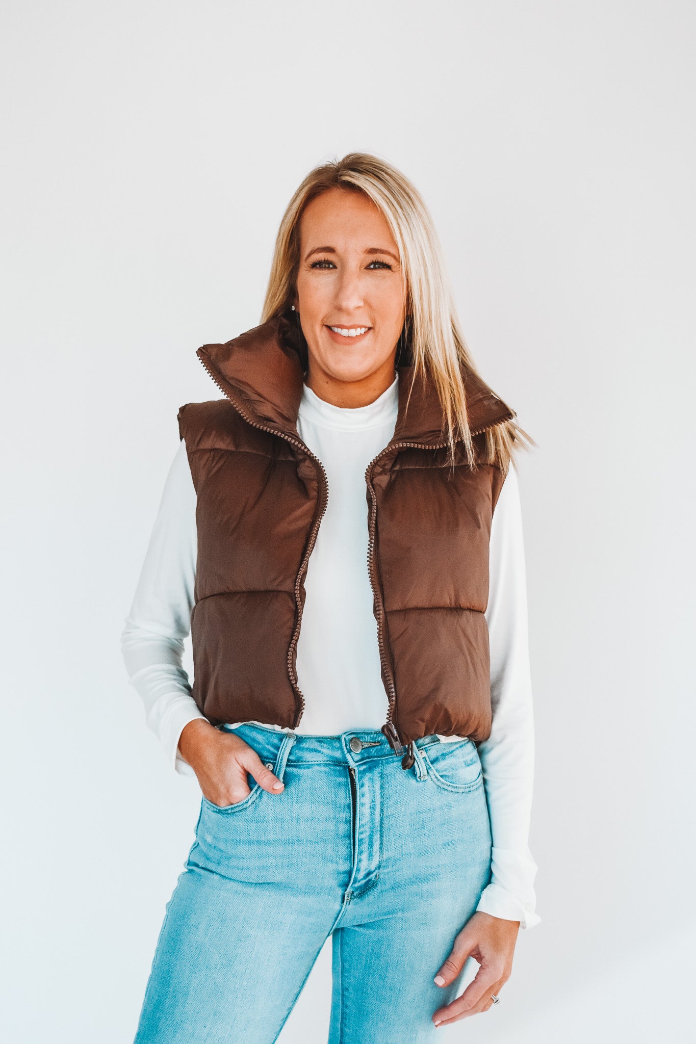 I'll Huff And I'll Puff Puffer Vest – Maren + Main Boutique