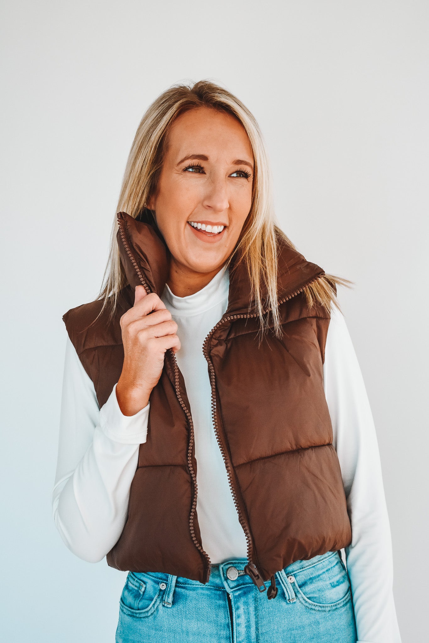 I'll Huff And I'll Puff Puffer Vest – Maren + Main Boutique
