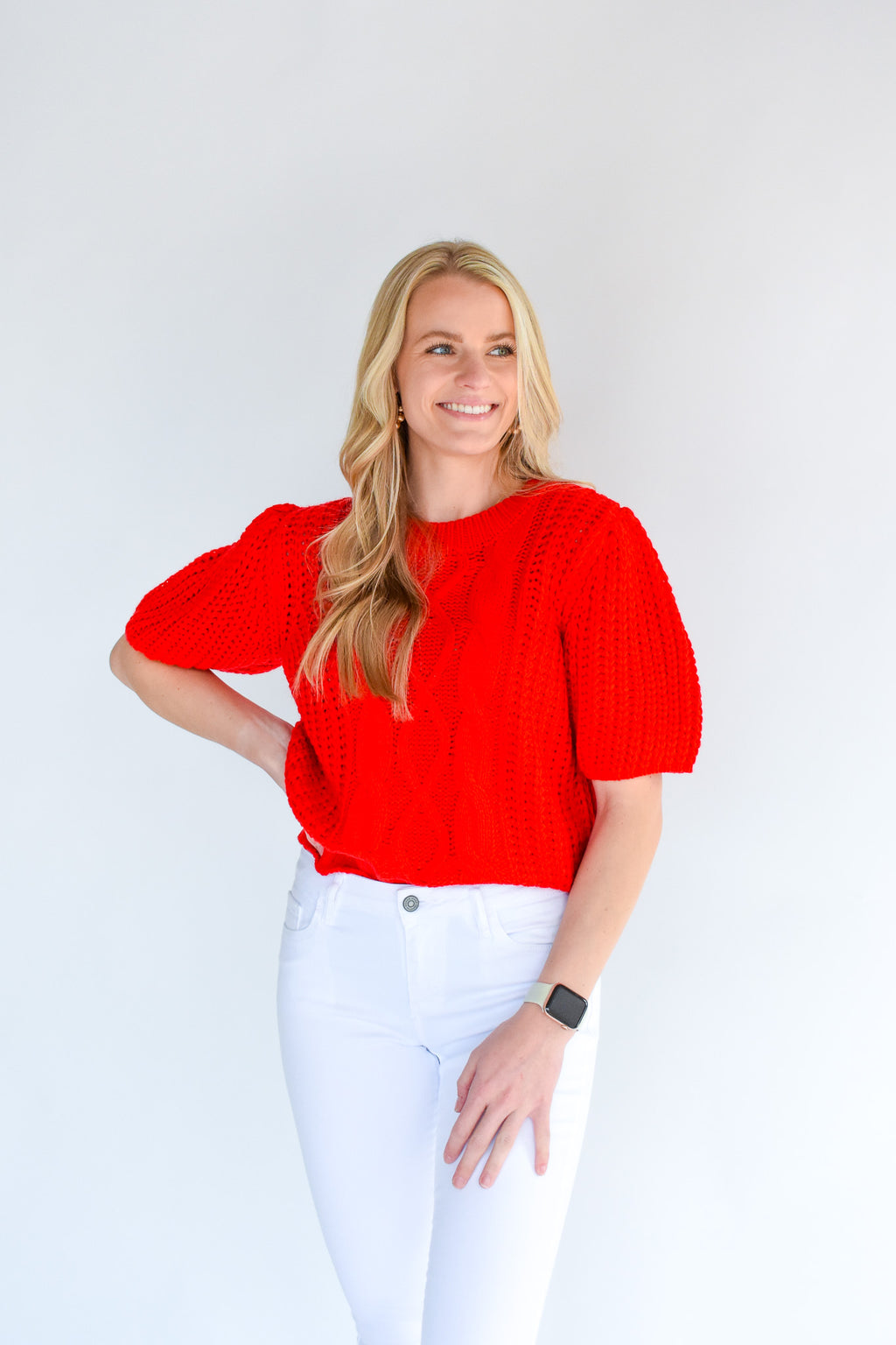 Puff Enough Short Sleeve Sweater – Maren + Main Boutique