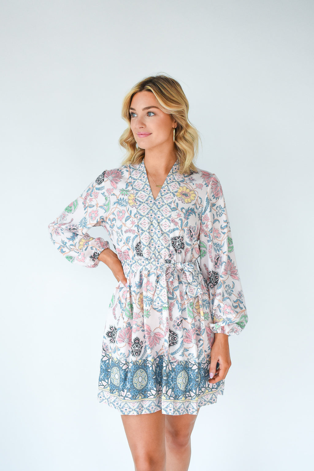 Hosta La Vista Floral Dress – Maren + Main Boutique